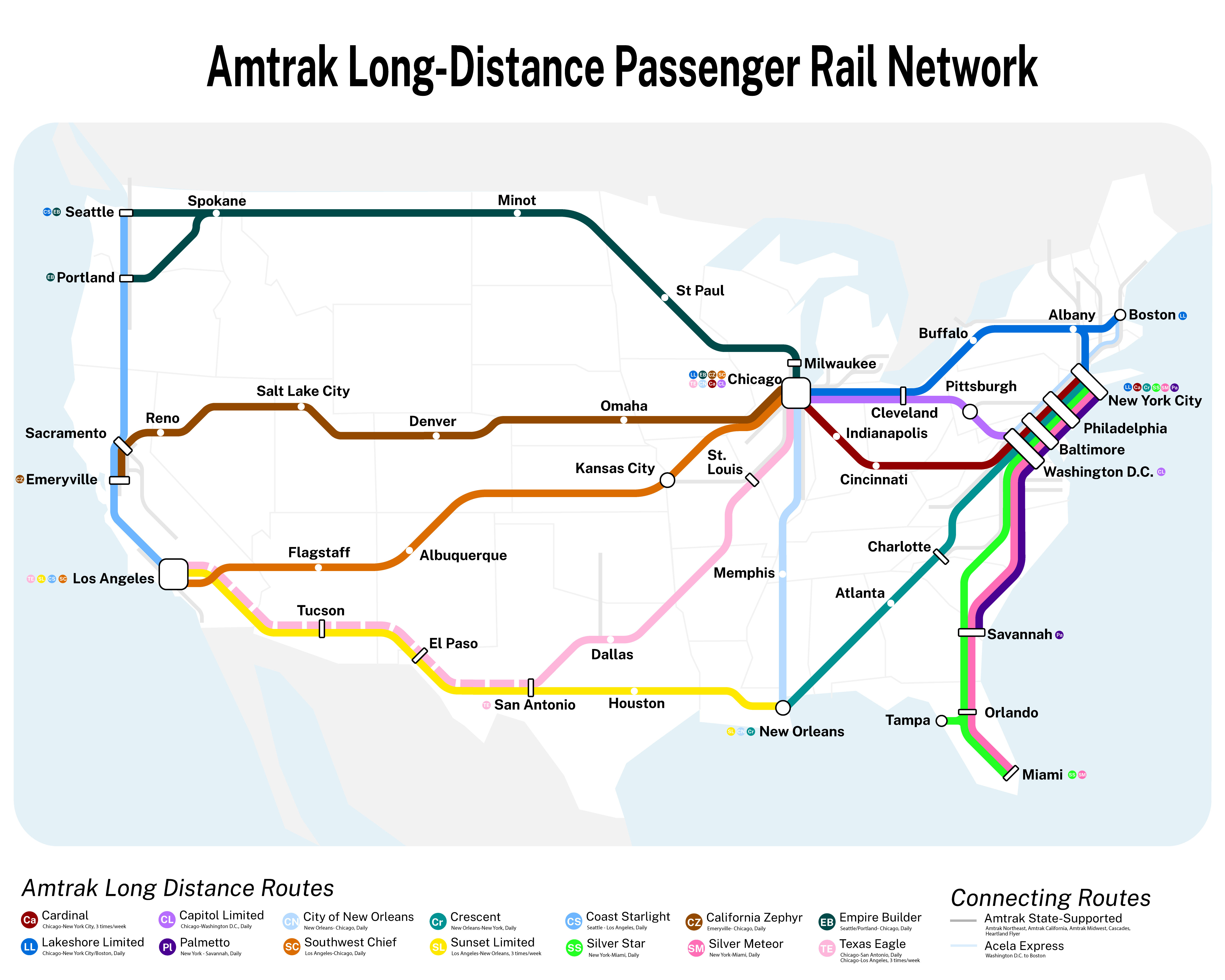 Amtrak Long Distance – Anthony Ottati