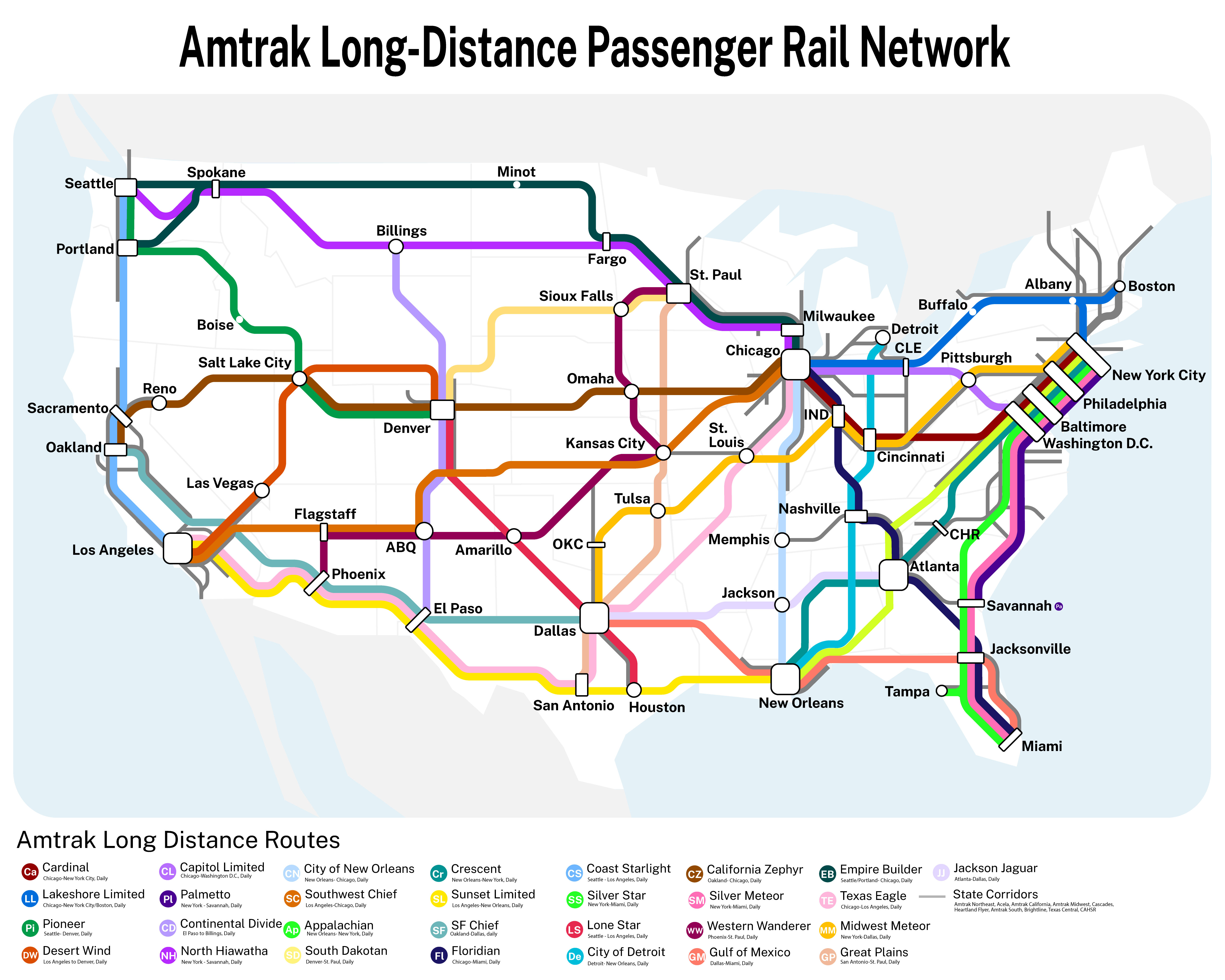 Amtrak Long Distance – Anthony Ottati